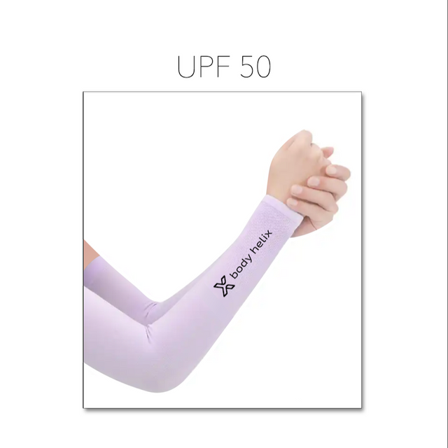 UV Arm Sleeves For Sun Protection With Ice Silk Fabric | body helix