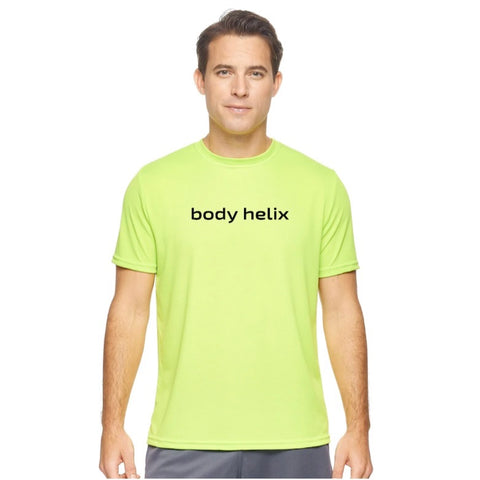 Dri-Fit Shirt Moisture Wicking Men's Oxymesh Short Sleeve | body helix
