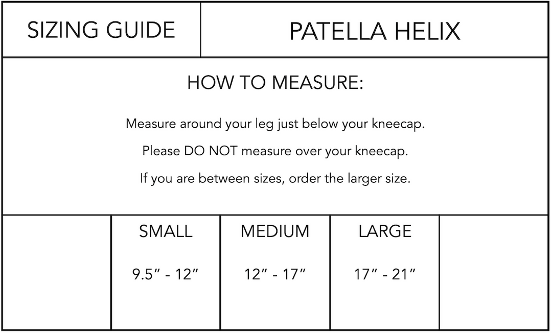 Patella Tendon Strap for Runners Knee, OSD, Tendonitis | body helix